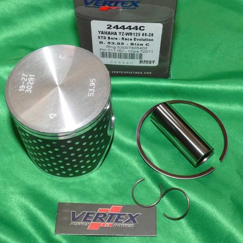 Piston VERTEX mono segment pour YAMAHA WR, YZ 125 de 2005 à 2020